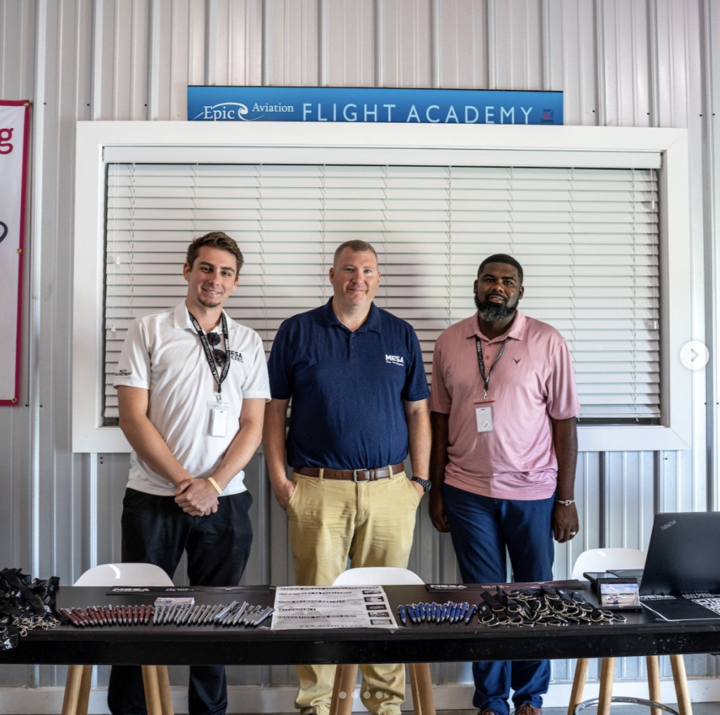 US Aviation and Flight Training Group Epic Flight Academy Hosts Mesa Airlines in May 2025 - AFM.aero